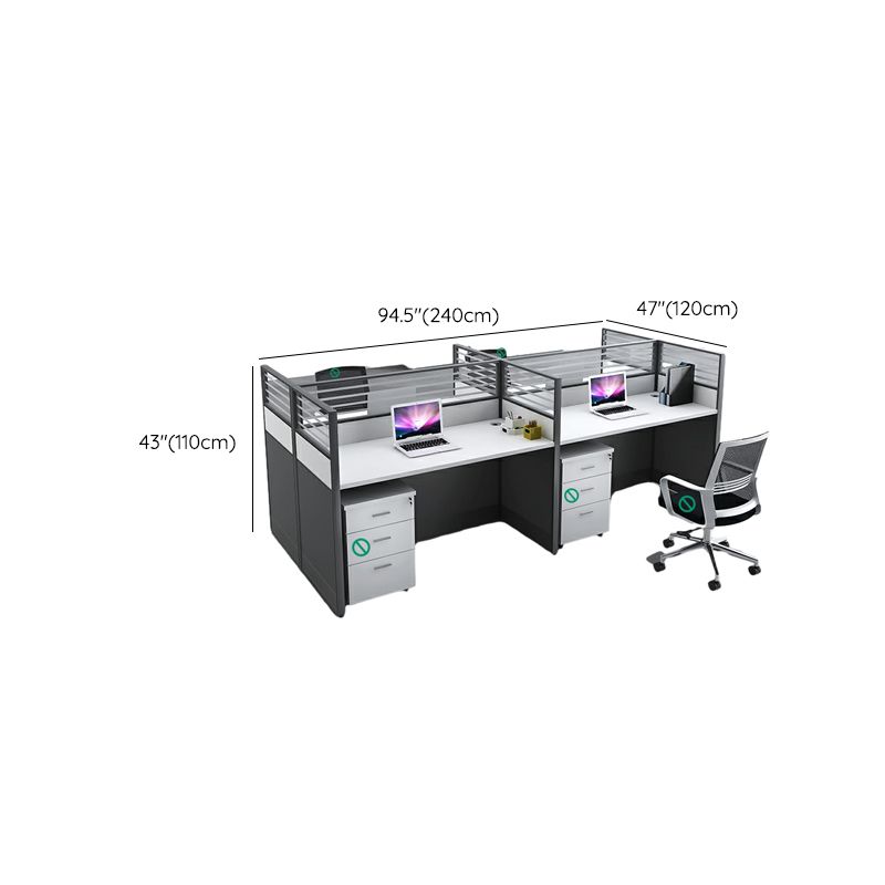 Open view office modular workstation - Furniture Village