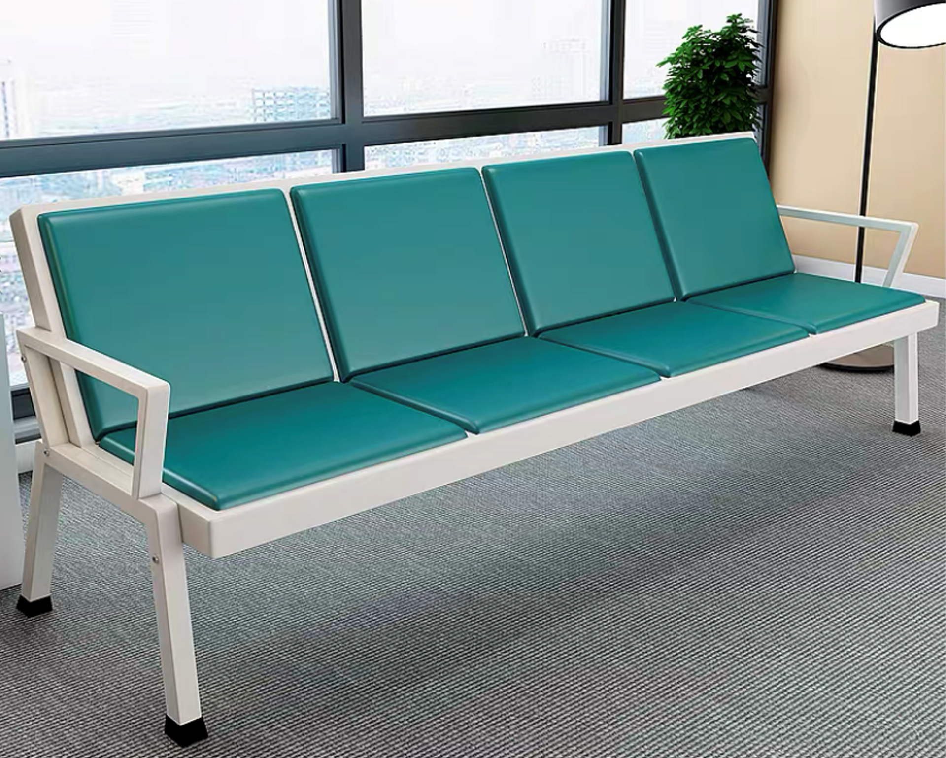 Three seater heavy-duty bench - Furniture Village